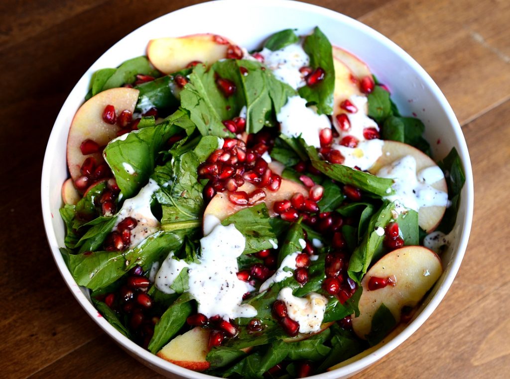 Ensalada de col rizada con tubérculos | Recetas Para Bajar Kilos